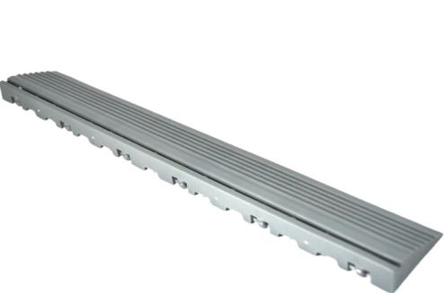 EVOtile Pro Vented Garage Floor Tile Ramp Pegged (1 Each)